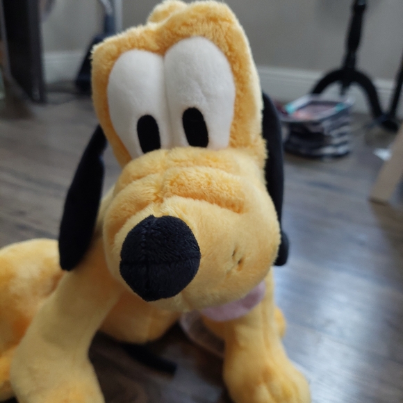 Disney | Toys | Disney Pluto Plushie Stuffed Animal | Poshmark